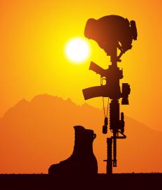 What is a Battlefield Cross? (with pictures)